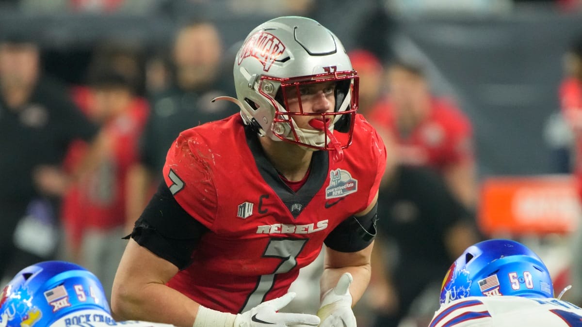 UNLV LB Jackson Woodard NFL Draft Projection, Height, Weight, Stats ...